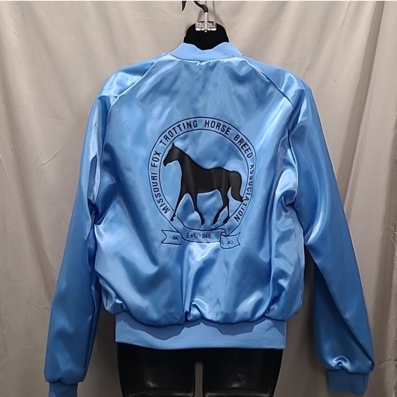 Aristo Jac | Jackets & Coats | Vintage 7s Aristo Jac Horse Emblem Light ...